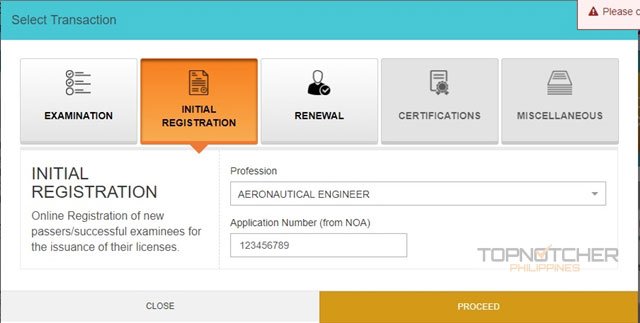 Updated 2018: PRC Online Registration Guide | TOPNOTCHER PH