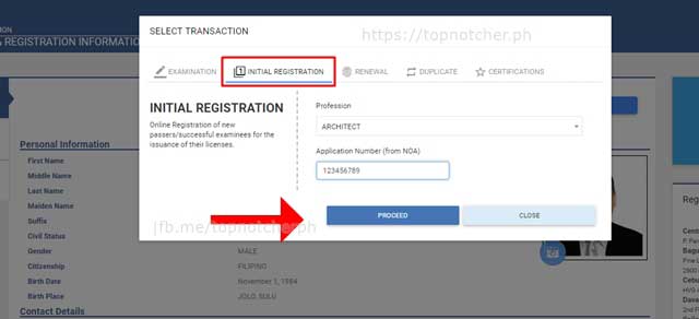 PRC Online Registration Guide for 2021 - TOPNOTCHER PH