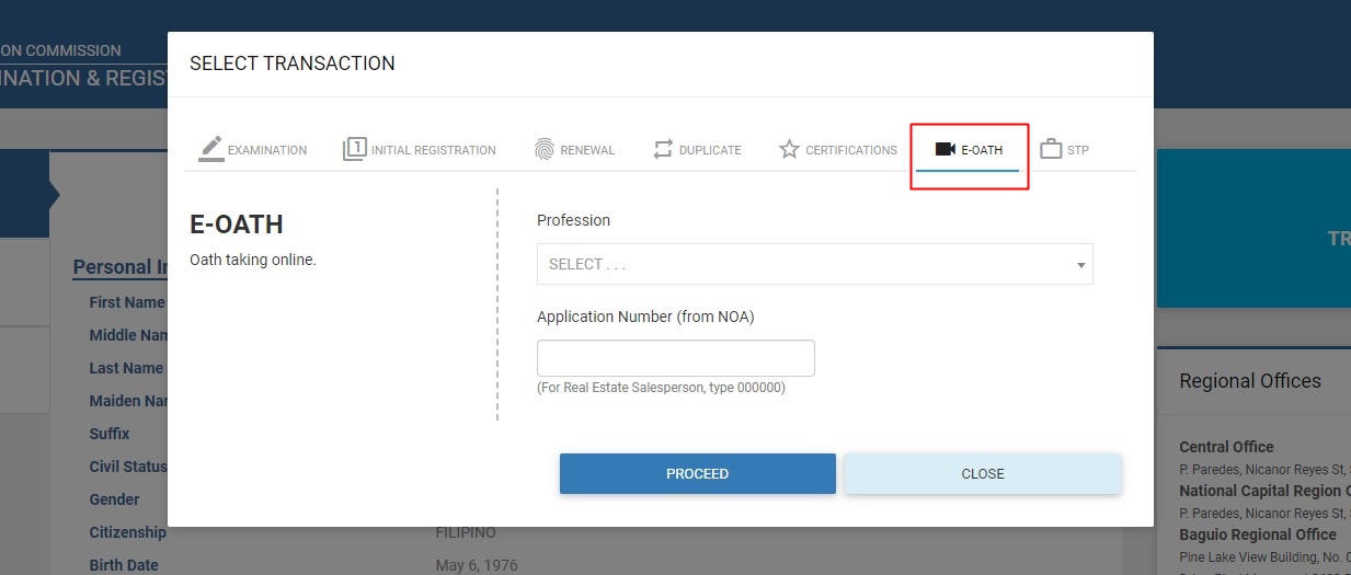 PRC Online Oathtaking Application 2021 Guide