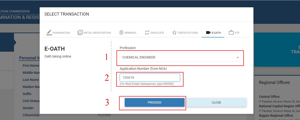 PRC Online Oathtaking Application 2021 Guide