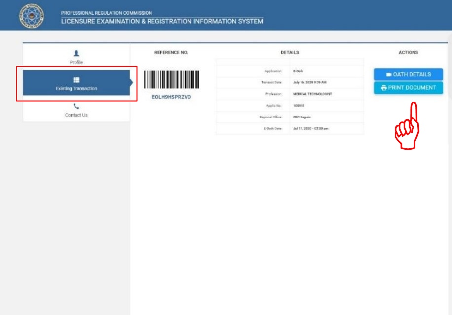 PRC Online Oathtaking Application 2021 Guide